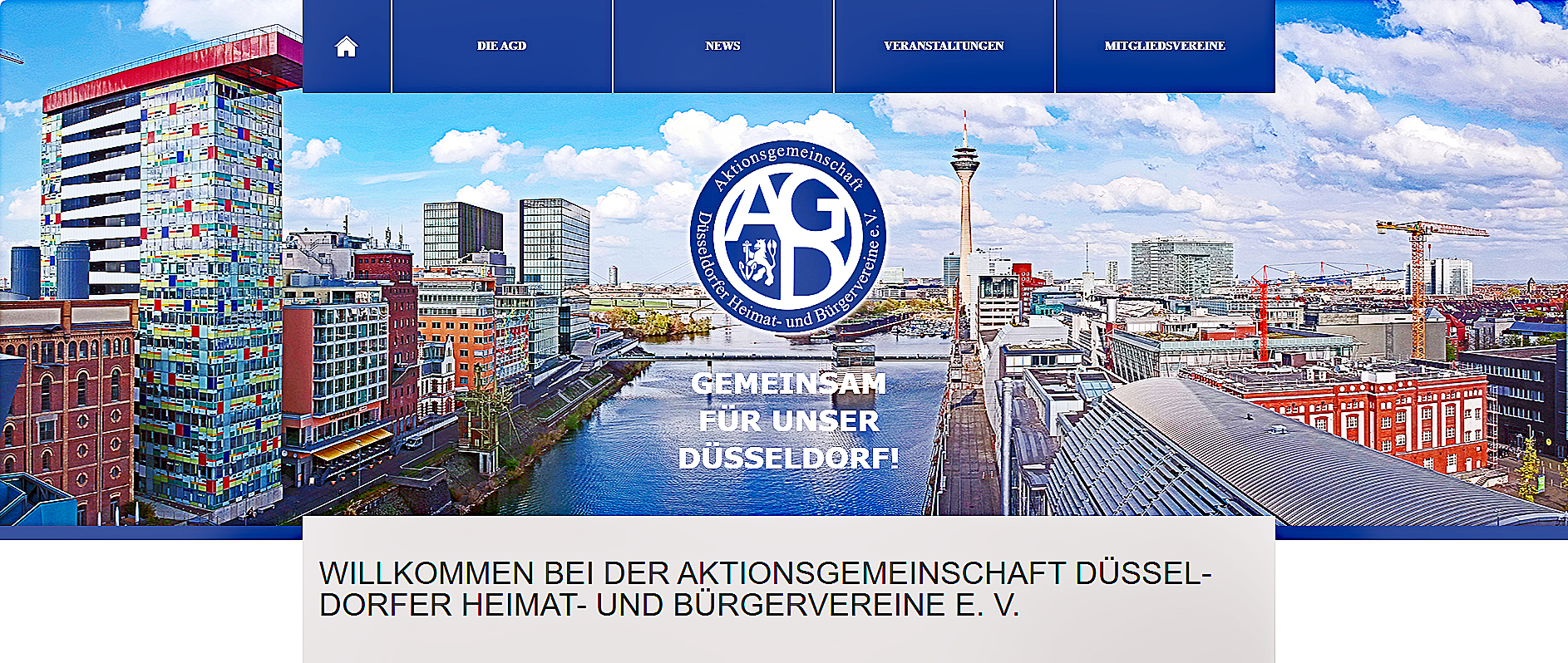 Willkommen zur neuen AGD homepage - agd-duesseldorf.de